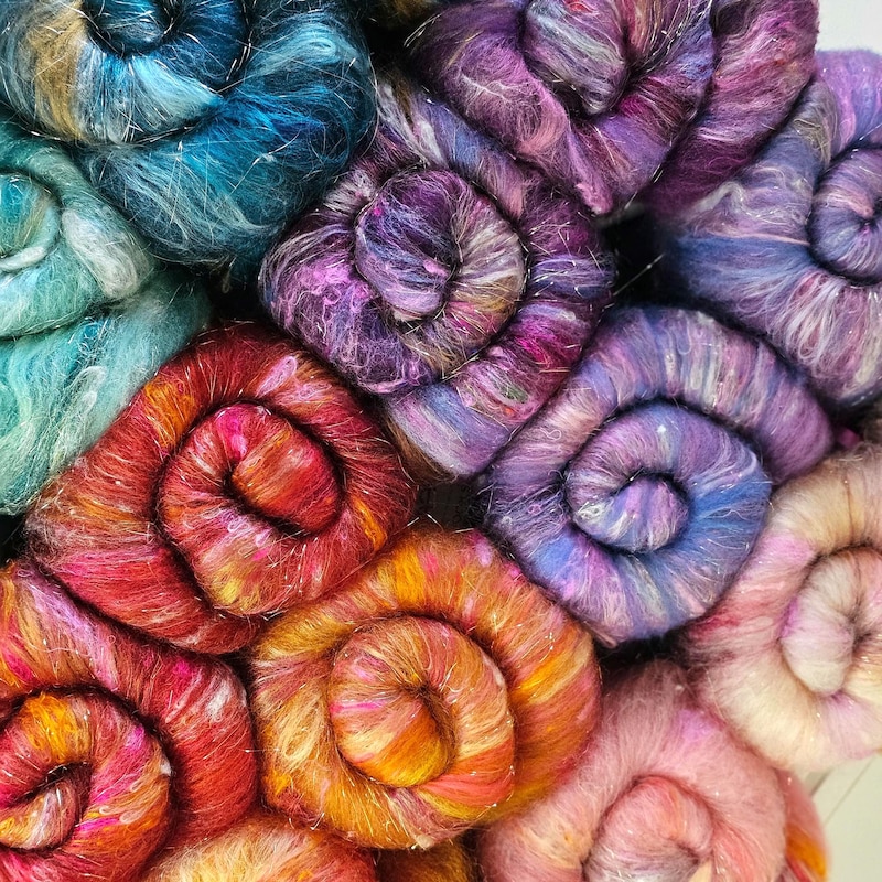Spinning Batt - Etsy