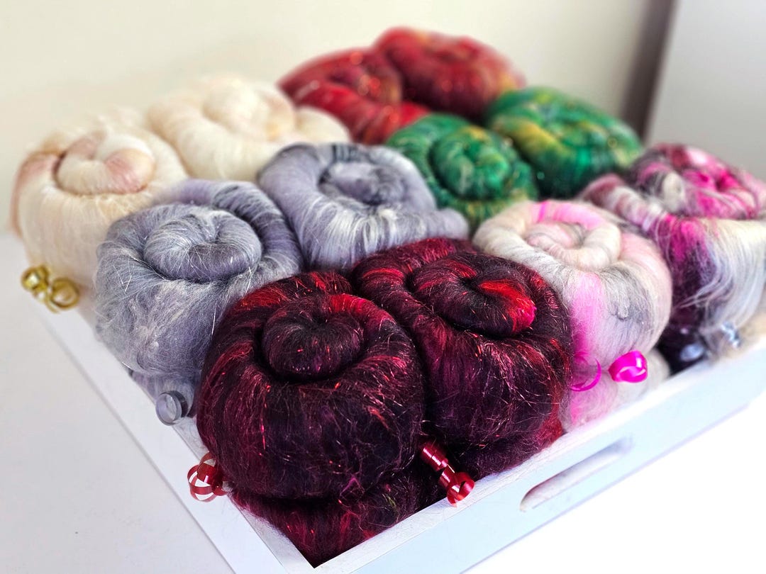 MINI BATTS for Spinning / Felting, Choose Your Own Small Art Batts ...