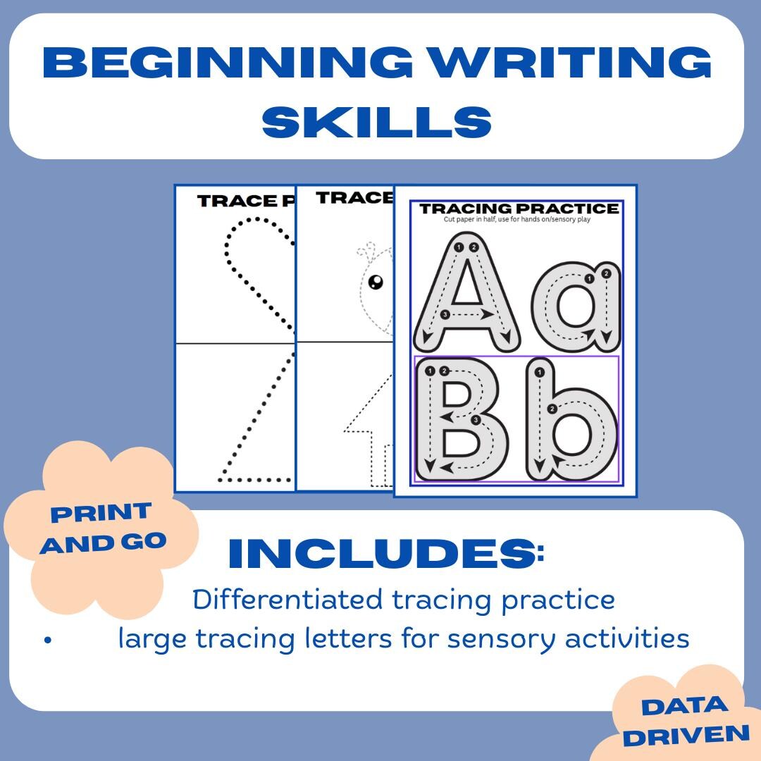 Learn to Write the Alphabet Bundle - Etsy