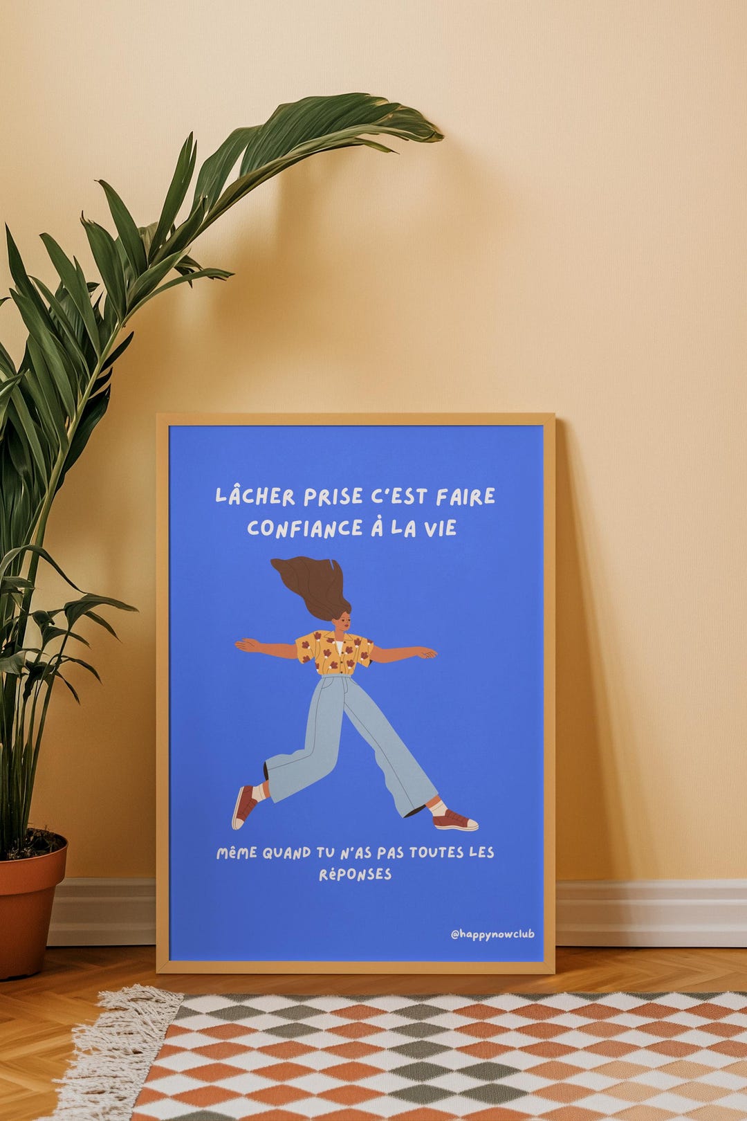 Letting Go Poster, Motivational Confidence Poster, Inspirational Wall ...