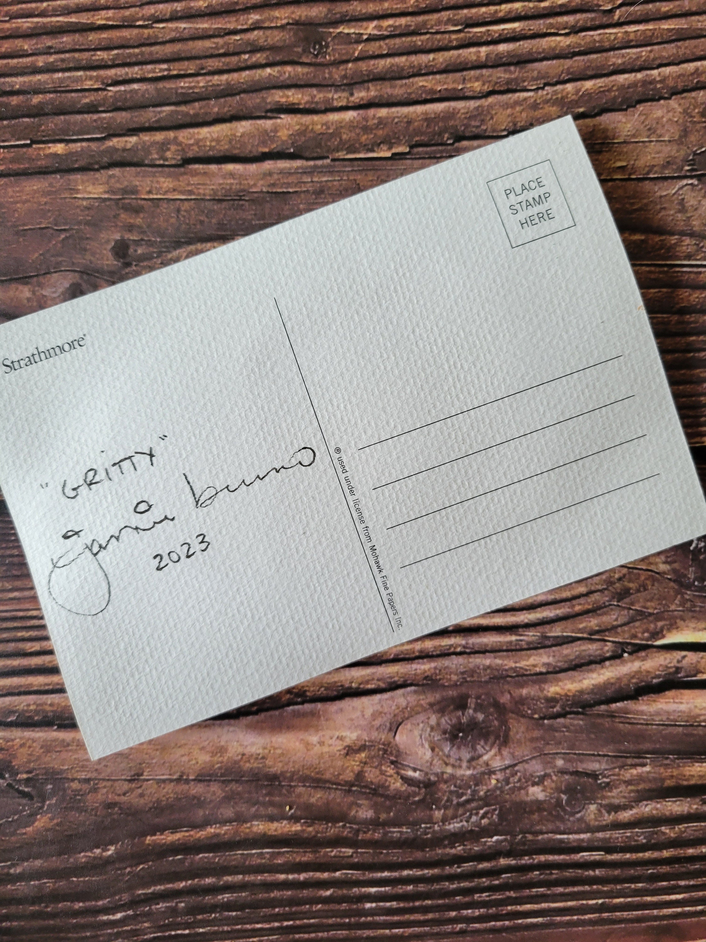 4x6 Illustration of Gritty Original Art on Postcard Art Prints - Etsy