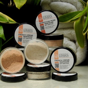 Translucent Mineral Make up Face Powder - Etsy