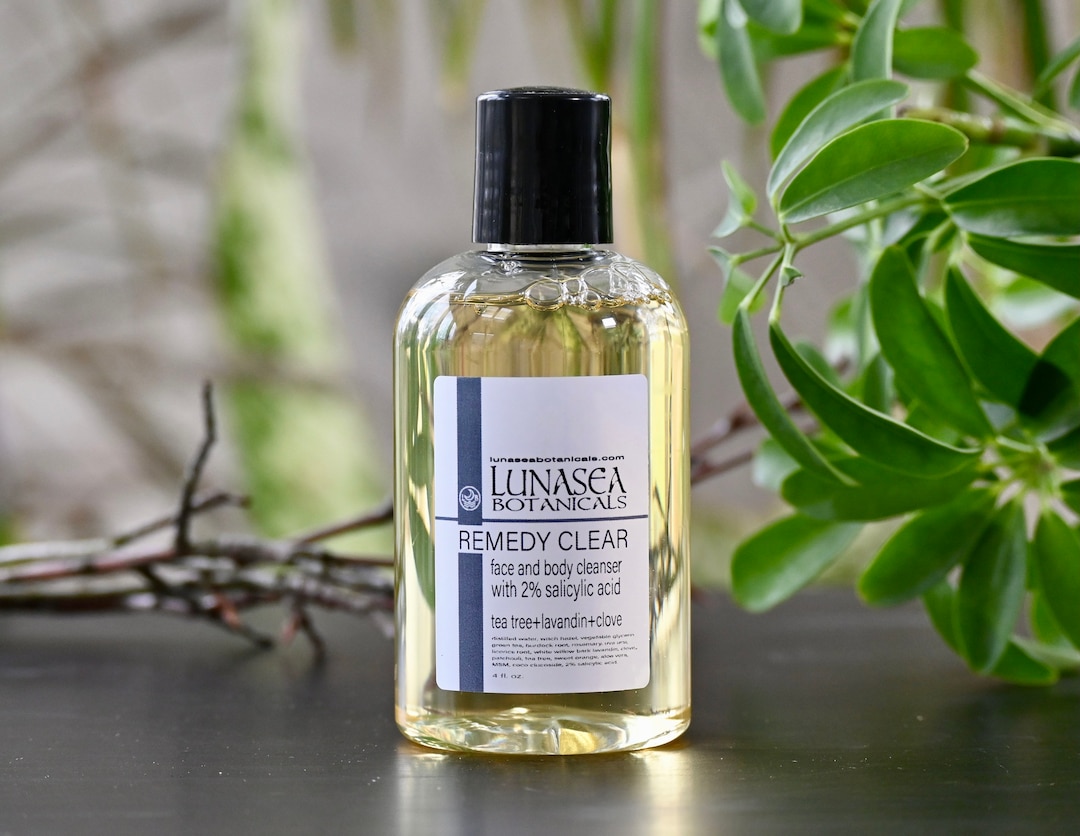 Remedy Clear Clarifying Face and Body Gel Cleanser With 2% Salicylic ...