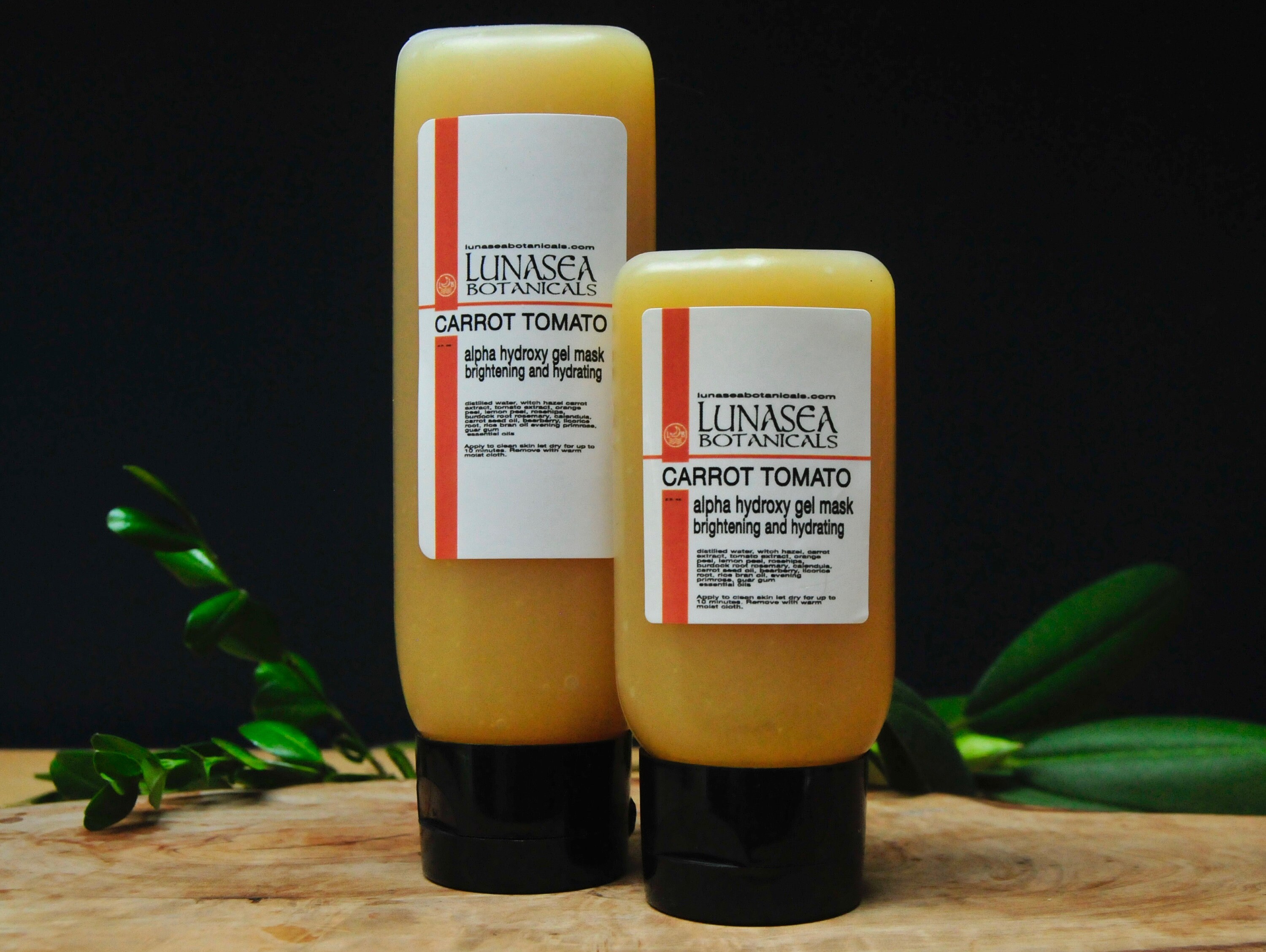 Carrot Tomato 10 Minute Alpha Hydroxy Gel Mask | Etsy
