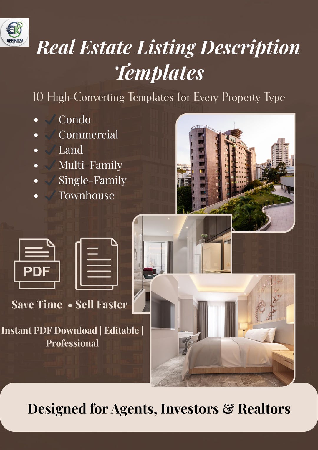 Property Description Templates for Realtors | Home Listing | 60 Pack ...
