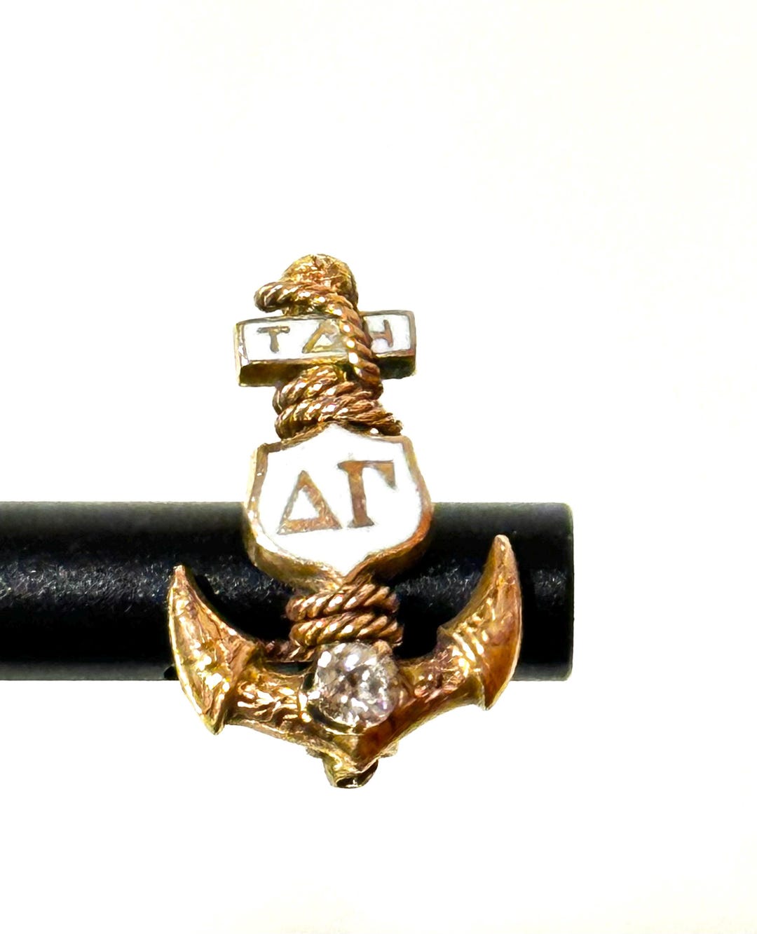 Antique Delta Gamma Anchor Badge 1914 | 10K Gold - Etsy