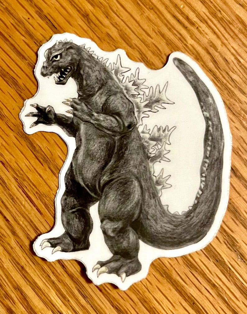 Kaiju Stickers - Godzilla & More! - Etsy