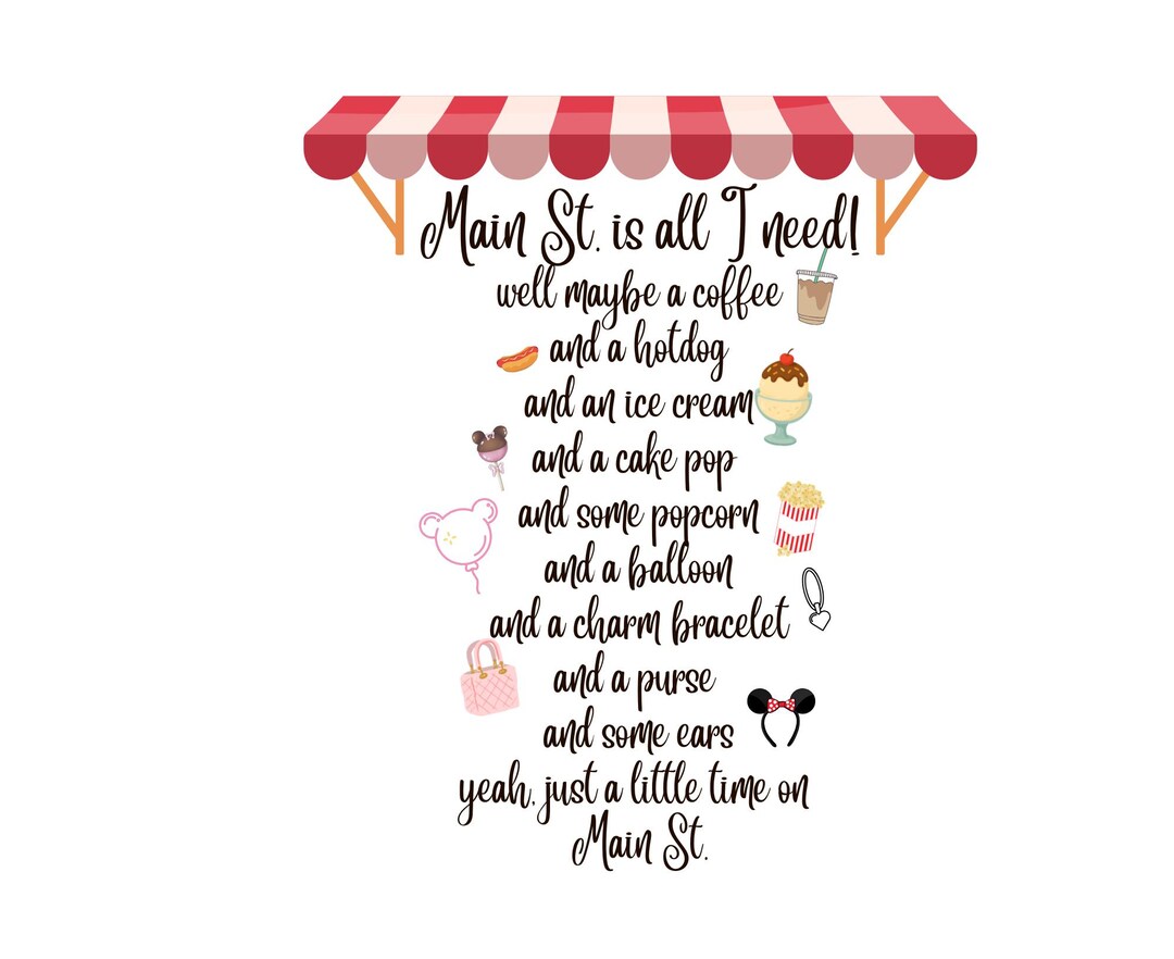 Disney Main St. Magic T - Etsy