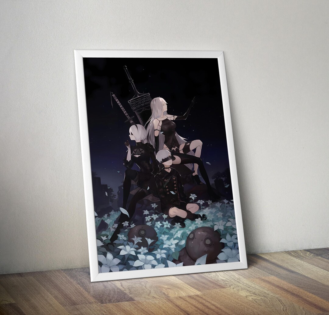 Nier Poster | Gaming Poster | Gaming Artwork | Gaming Decor | Video ...