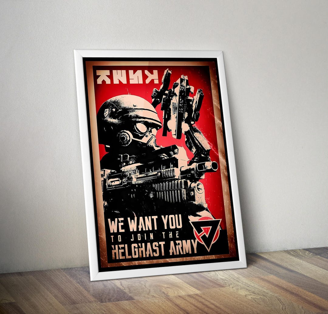 Killzone Propaganda Poster | Gaming Poster | Gaming Artwork | Gaming ...