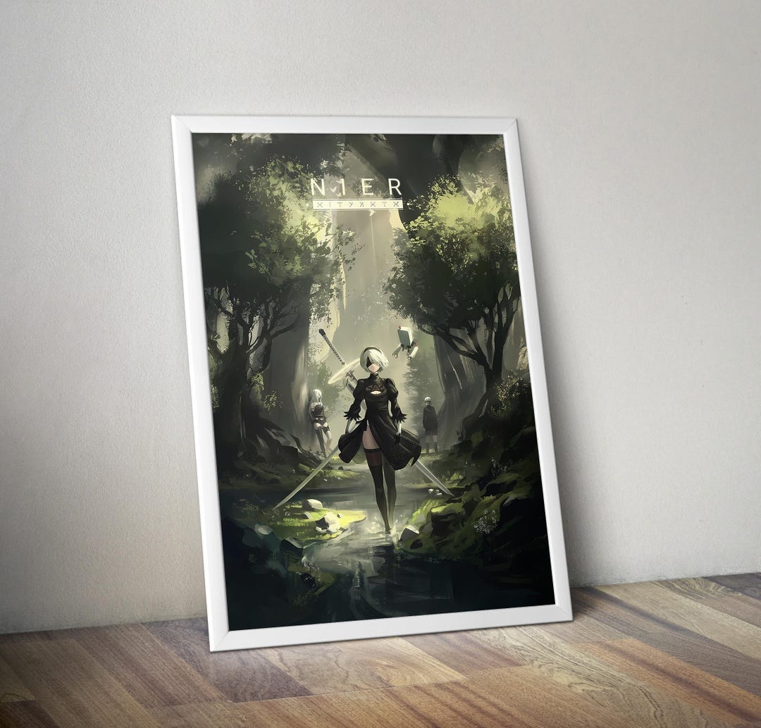 Nier Poster | Gaming Poster | Gaming Artwork | Gaming Decor | Video ...