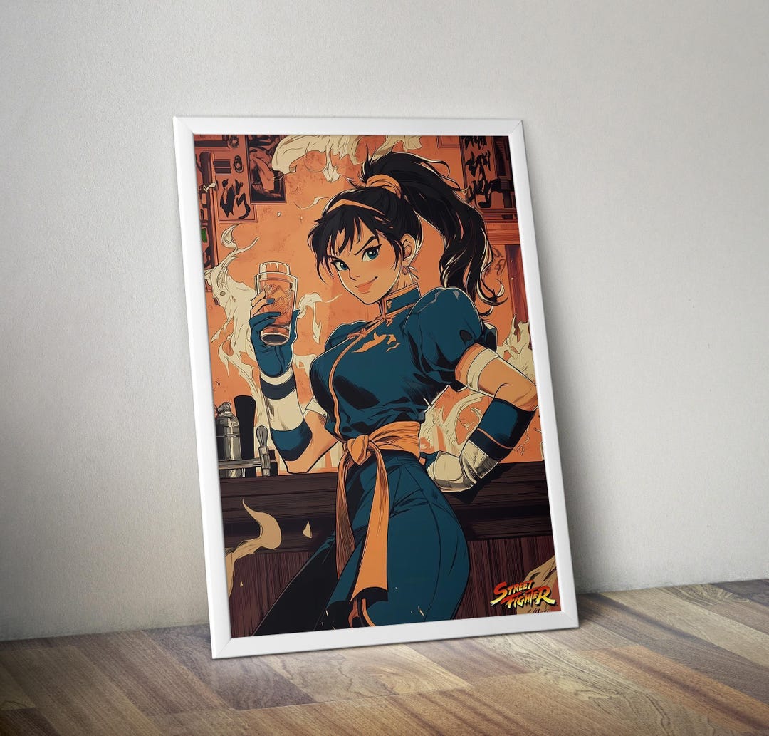 Street Fighter Chun Li Poster | Gaming Poster | Gaming Artwork | Gaming ...