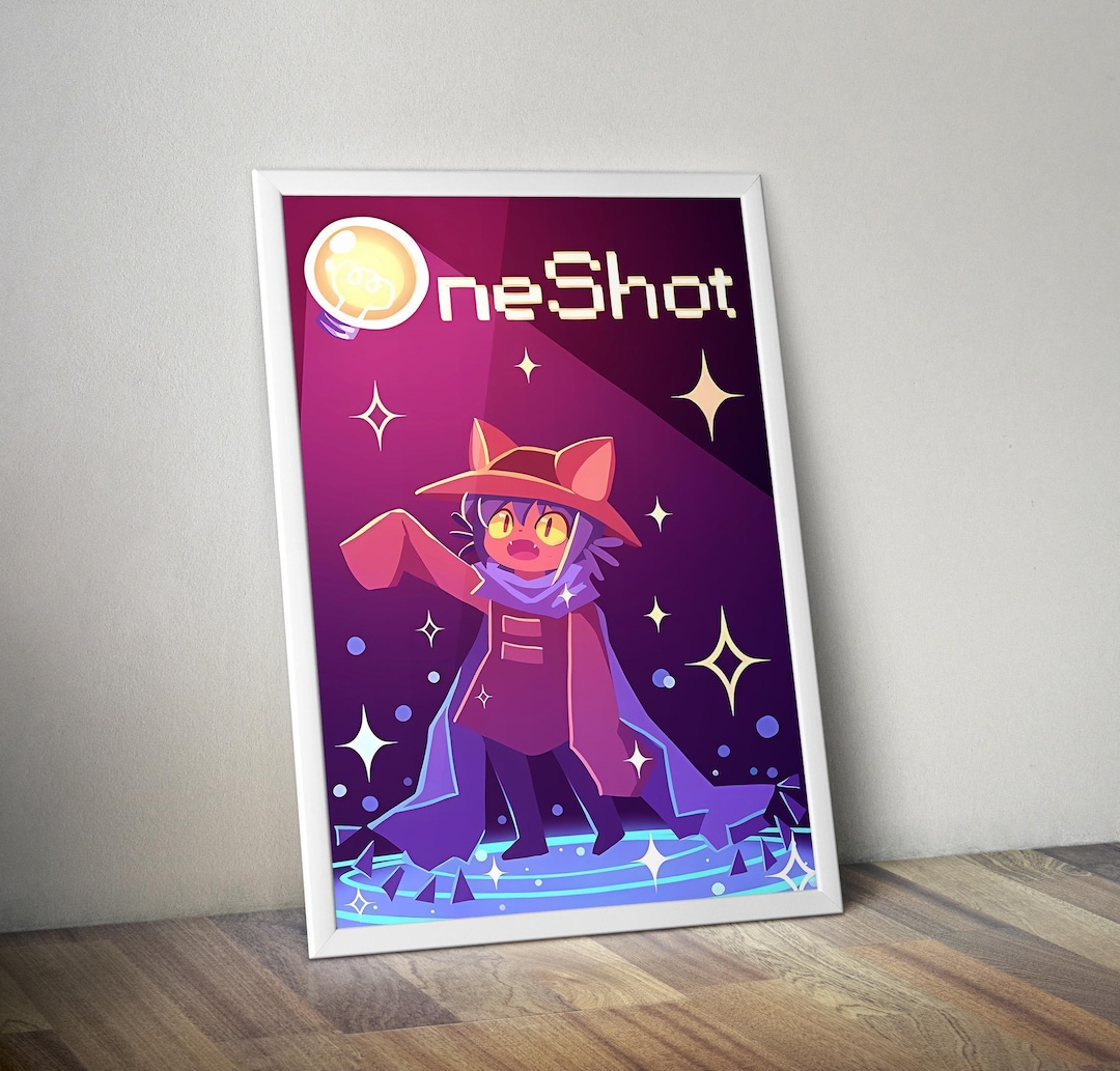 Oneshot Game Poster | Gaming Poster | Gaming Artwork | Gaming Decor ...
