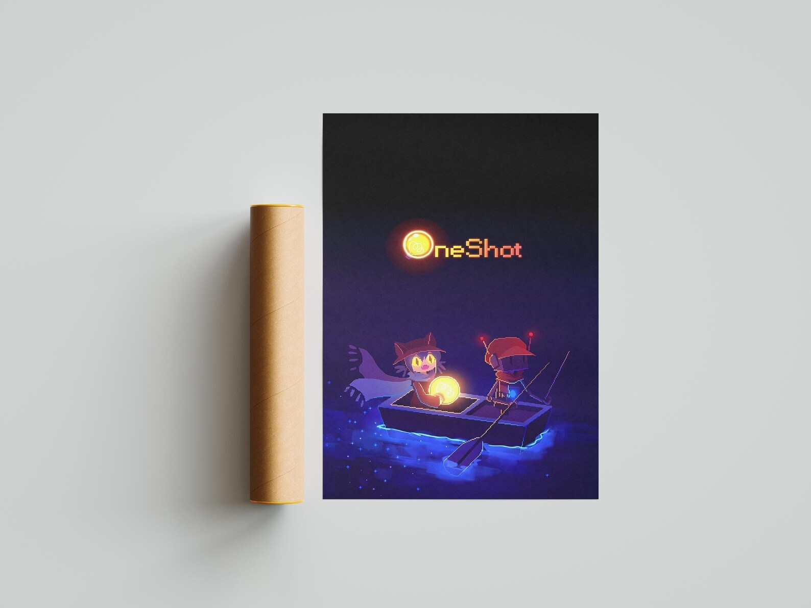 Oneshot Game Poster | Gaming Poster | Gaming Artwork | Gaming Decor ...