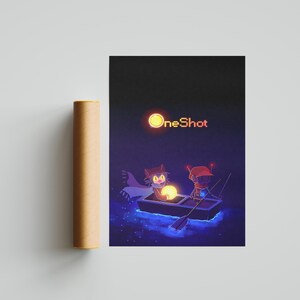 Oneshot Game Poster | Gaming Poster | Gaming Artwork | Gaming Decor ...