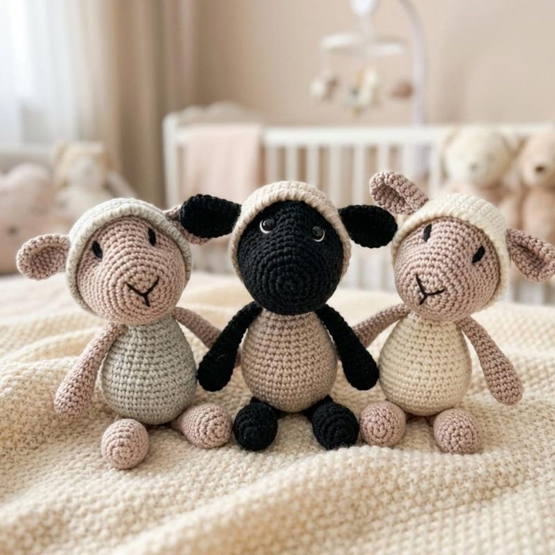 Sheep PDF Pattern, Crochet Sheep, Toy Pattern, Sheep, Plush Pattern ...