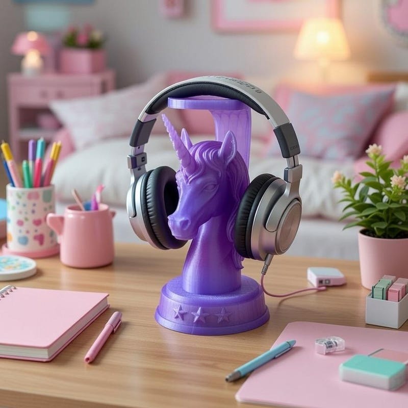 Headphone Stand Unicorn - Etsy