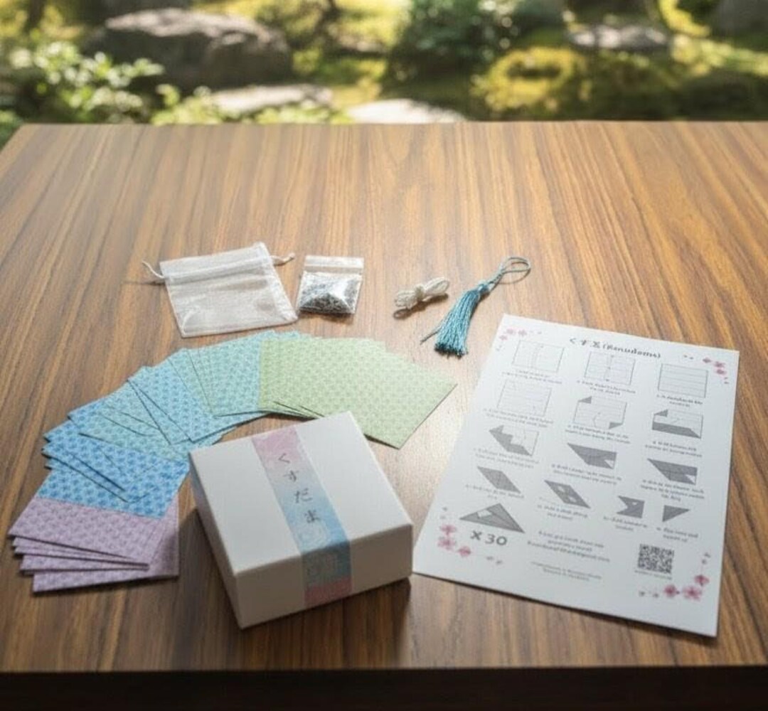 Kit de origami Kusudama – Aurora Flare, manualidad japonesa de papel ...