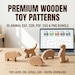 30 Animal Figurines Silhouette Cutout DXF | CNC, Laser Cut & Scroll Saw ...