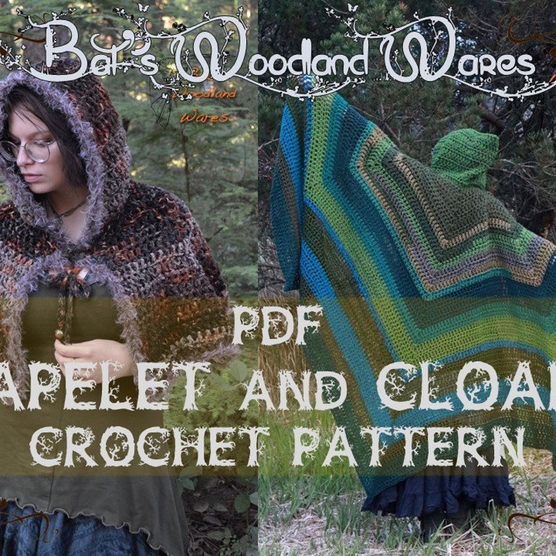 Crochet Medieval Cloak - Etsy