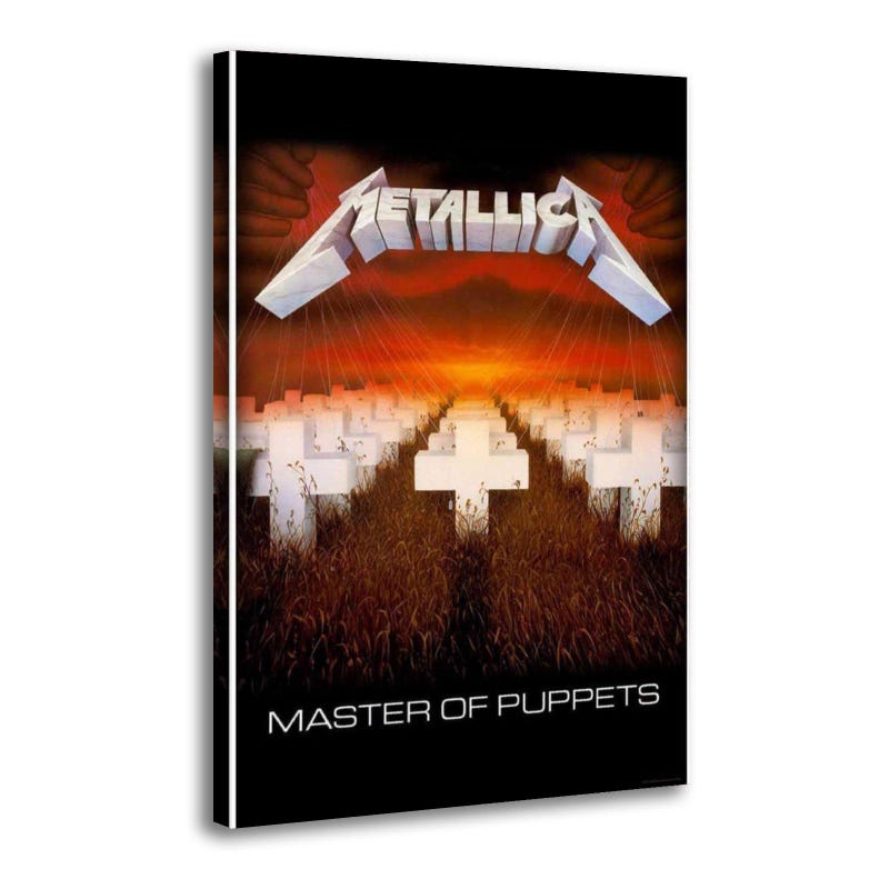 Rock Poster Metallica - Etsy