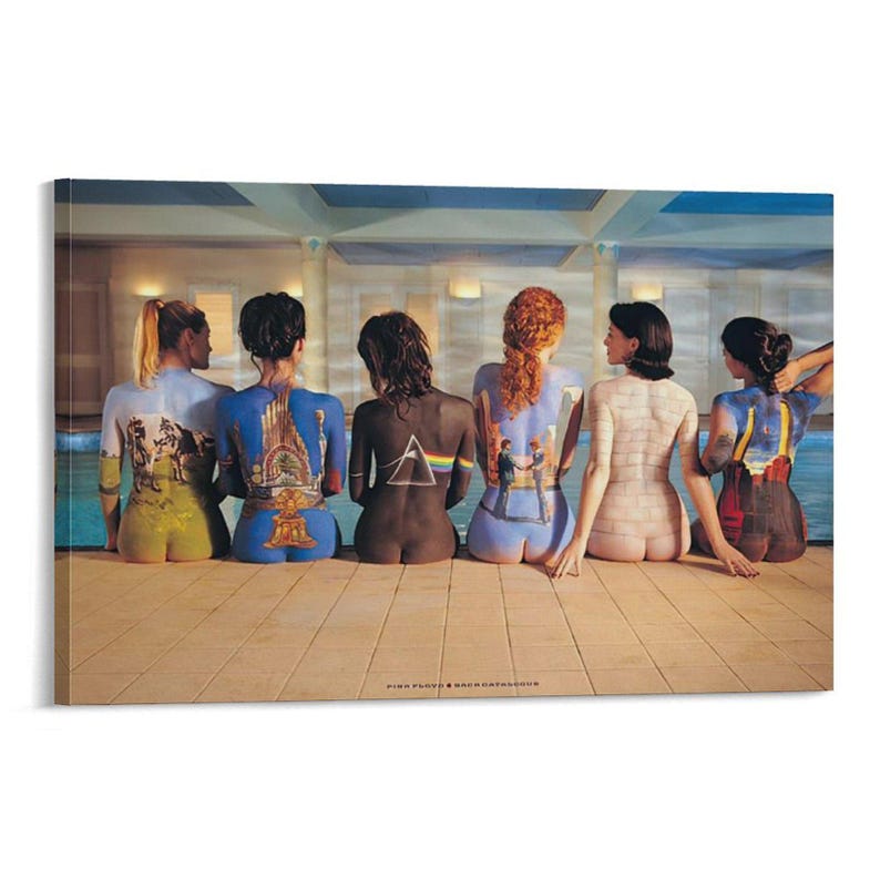 Pink Floyd Album Cover Poster Art Women Body Paint Music Wall Decor the Wall Dark Side of the ...