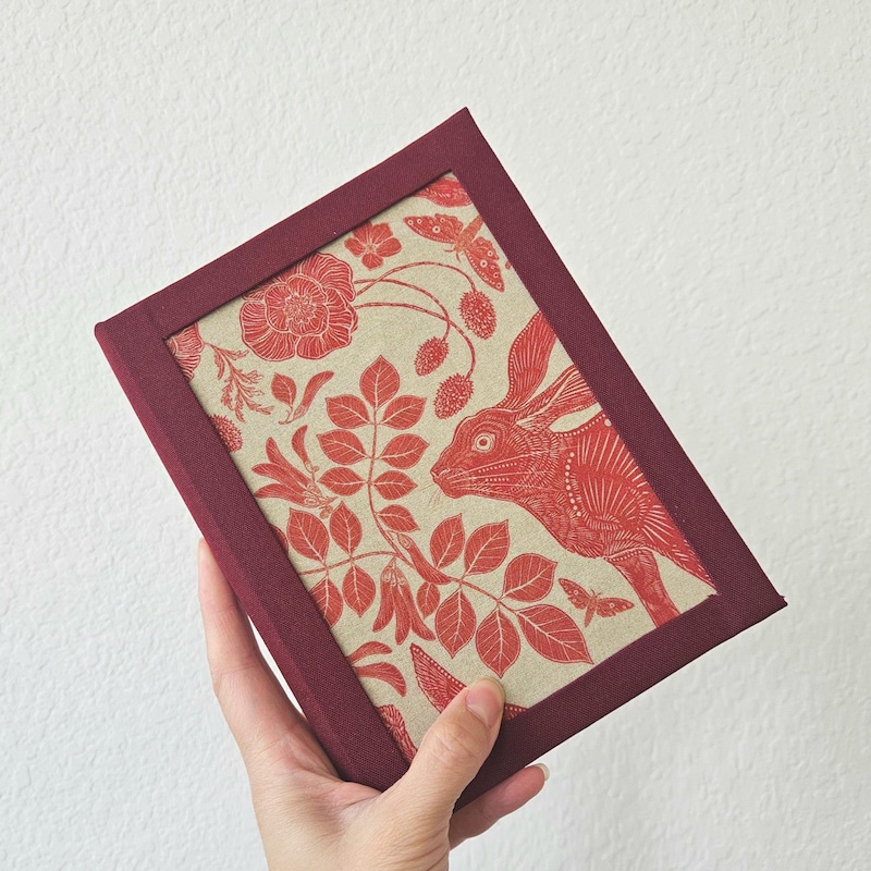 Red Hard Cover Sketchbook - Etsy