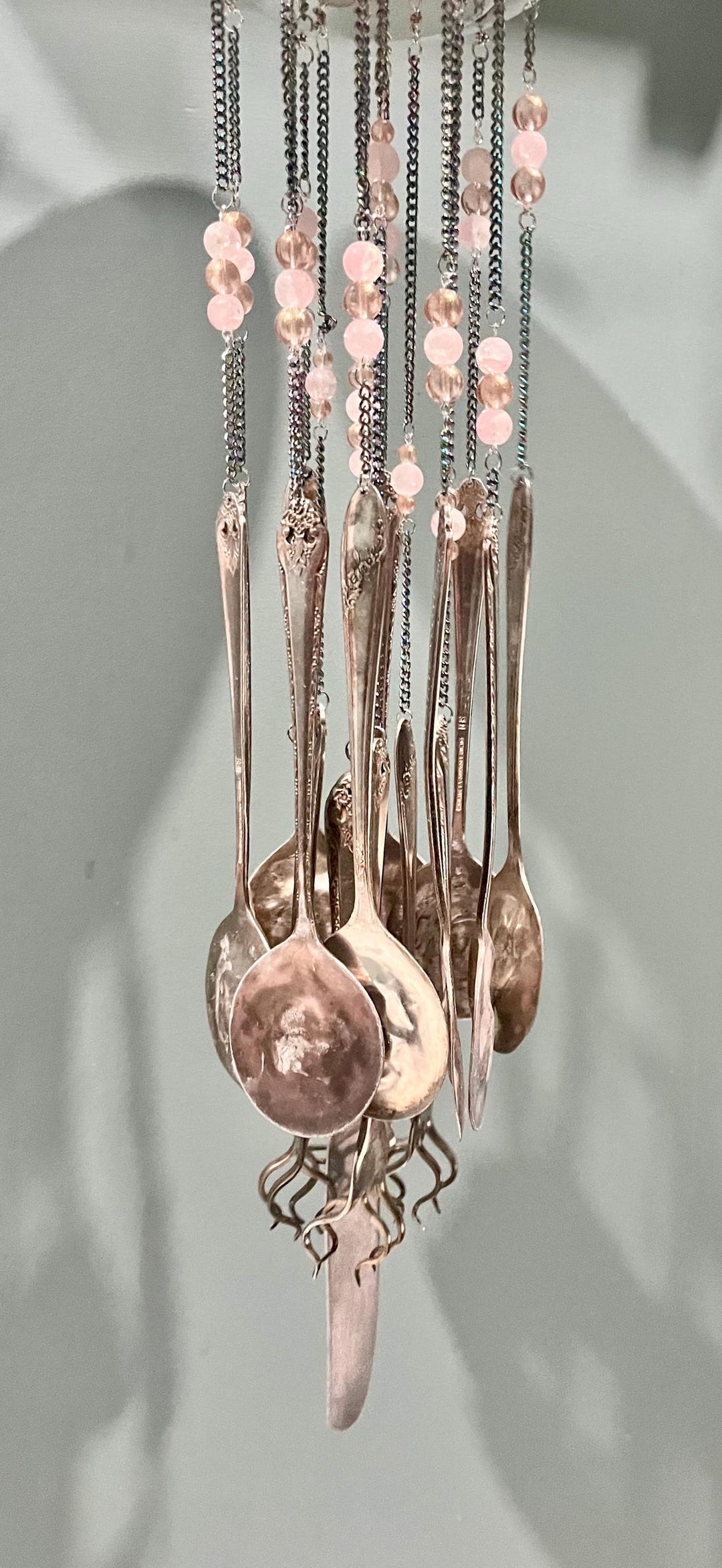 Wind Chime From Repurposed Silverware - Etsy
