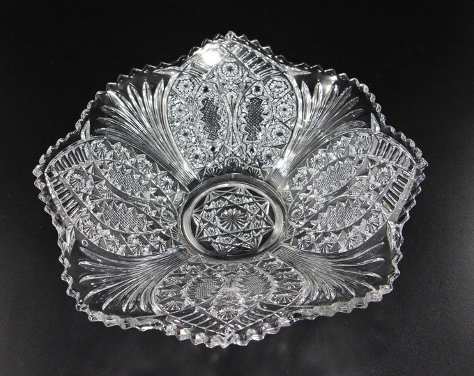 Antique Bryce- Higbee, Madora Pattern (aka Arrowhead in Oval) Pressed ...