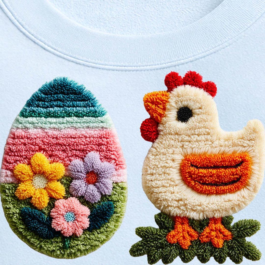 Easter Chicken Egg Design PNG, Spring Embroidery (digital Download) - Etsy