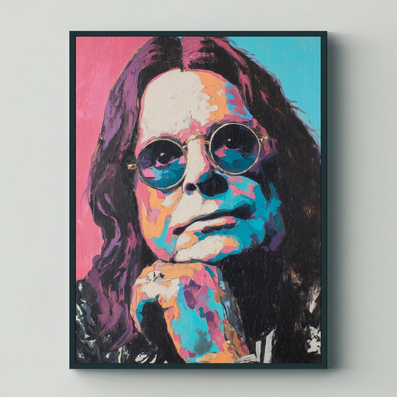 Ozzy Osbourne Poster #2 | Black Sabbath Frontman Art | Iconic Rock ...