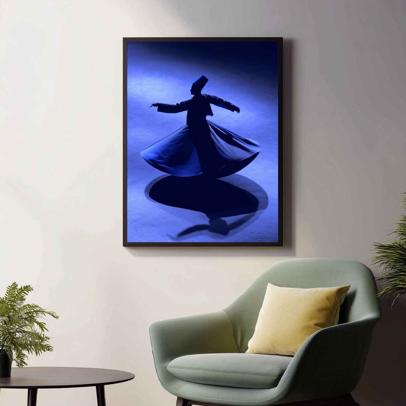 Whirling Dervish Poster #11 | Sufi Dance Artwork | Spiritual Islamic ...
