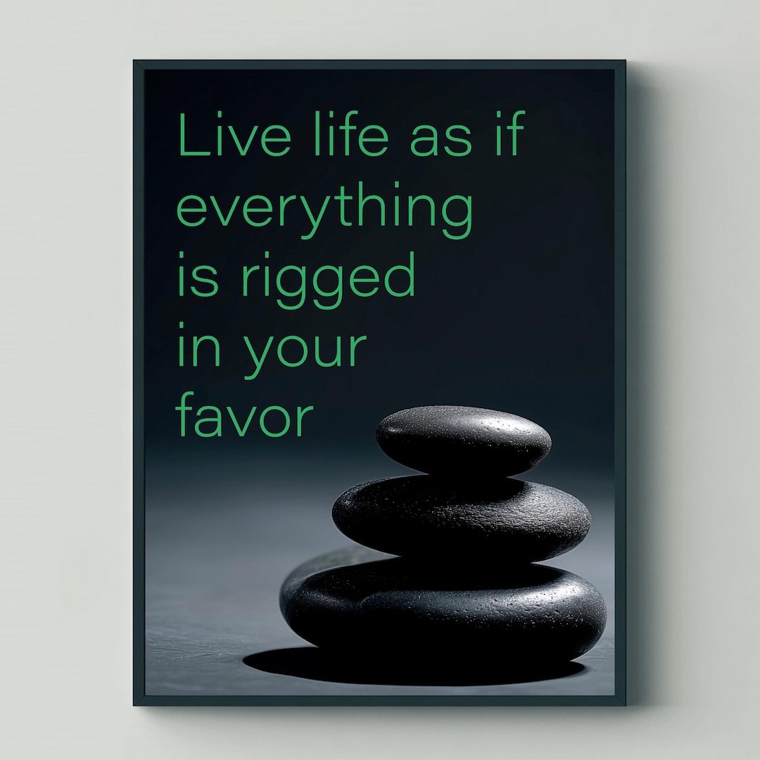 Motivational Poster: Balance | Inspirational Quote Art | Positive ...