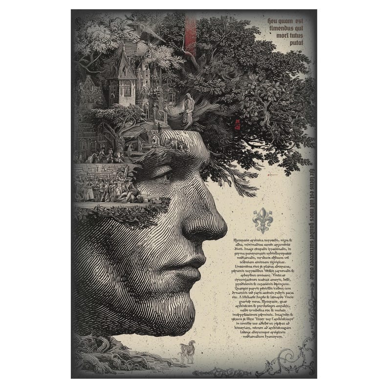 Medieval Poster: the Age of Humans - Etsy