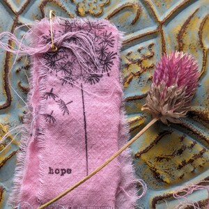 Set of 4 Dandelions on Cotton - Etsy