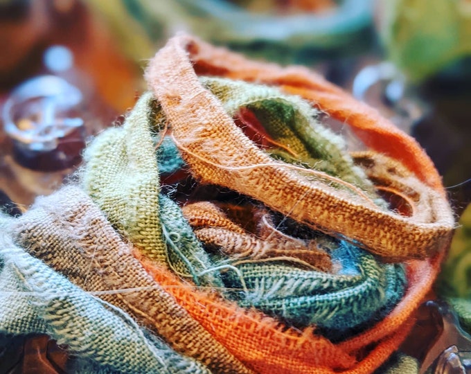 High Desert Cotton Distressed Ribbon 24 Yards - Etsy