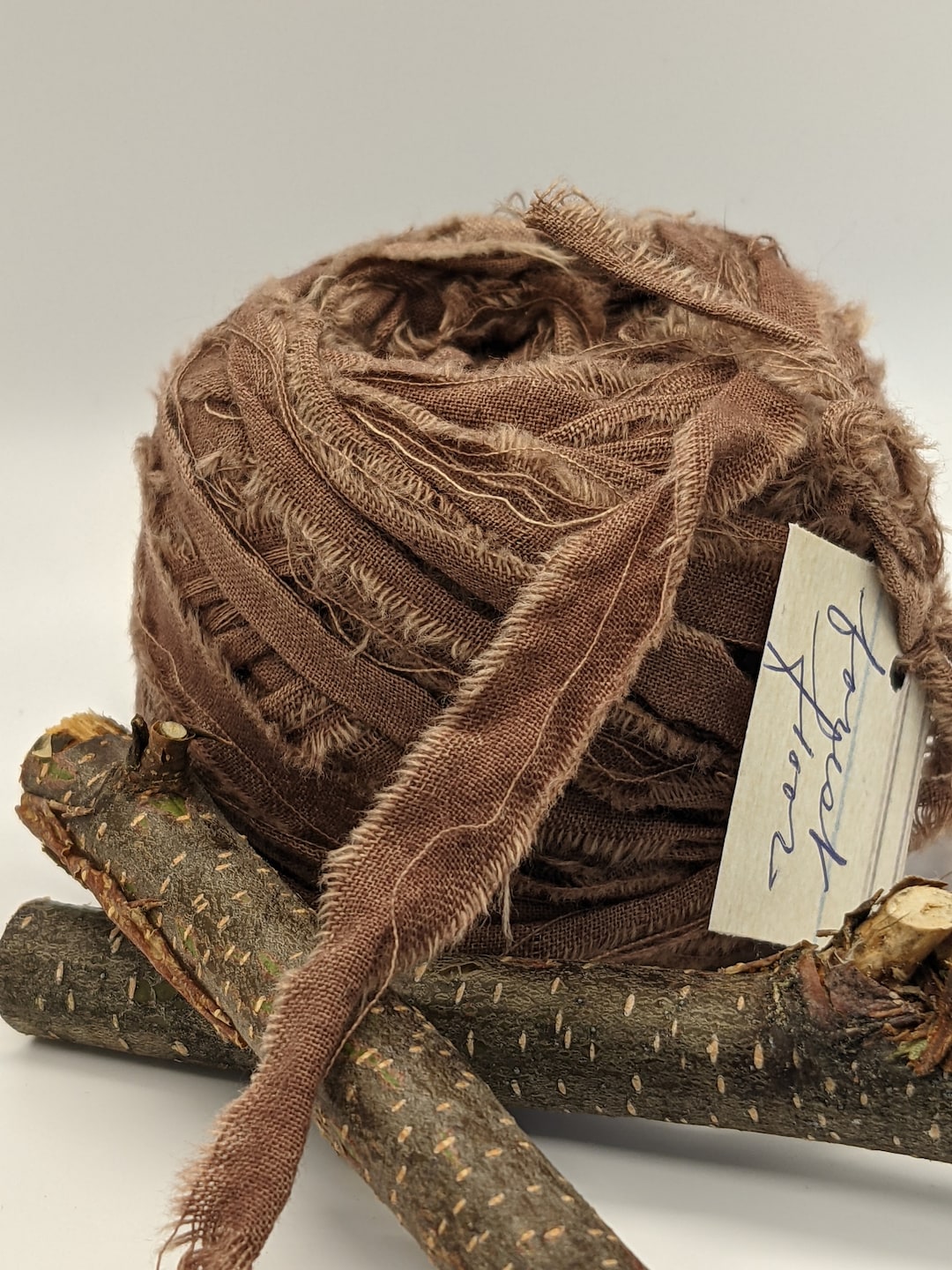 Forest Floor Cotton Distressed Ribbon 24 Yards - Etsy