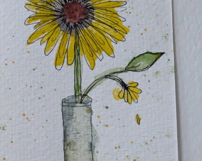 Watercolor Note Cards -set of 2 - Etsy