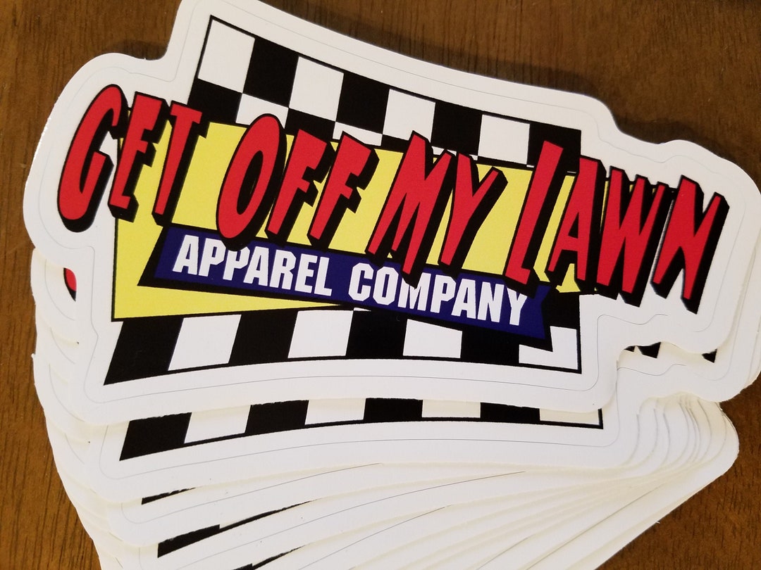 Get off My Lawn Fast Times Sticker Inspired by One of the Greatest ...