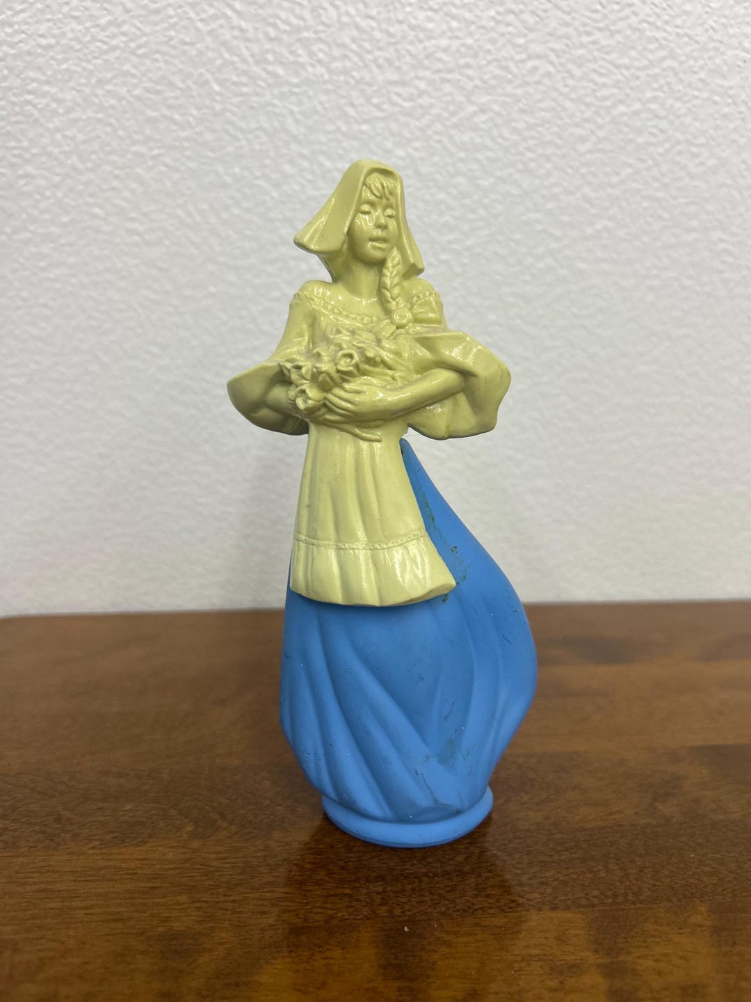 Vintage Avon Dutch Girl Perfume Figurine – Blue Ceramic-style Decanter ...