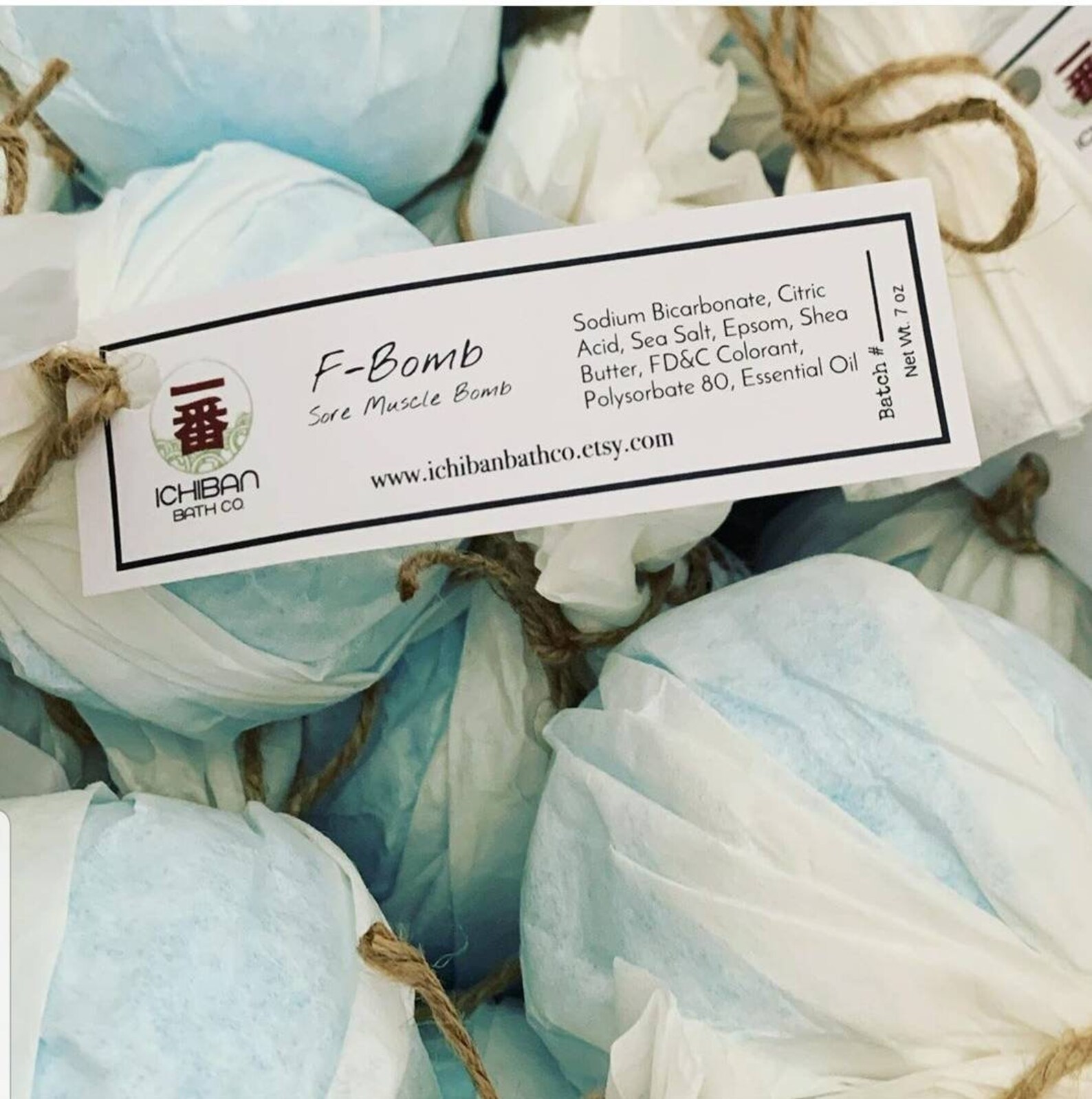 Box of Bath Bombs for Sore Muscles//made With Epsom Salts and - Etsy