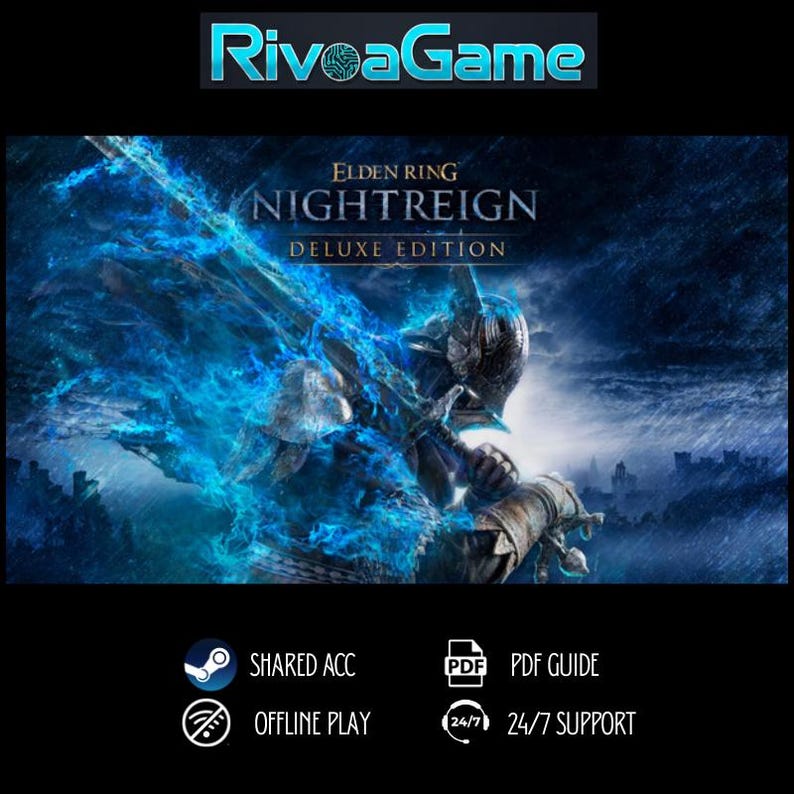 Elden Ring Nightreign Deluxe Edition - Pc Steam - Offline - Instant ...