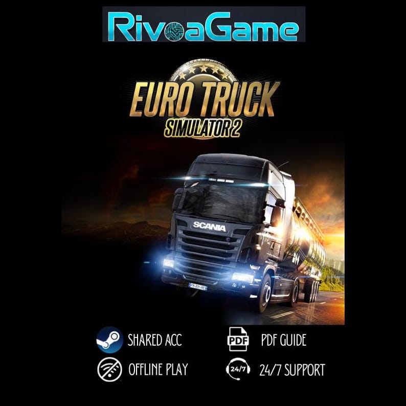 Euro Truck Simulator 2 - Pc Steam - Offline - Instant Delivery - Etsy