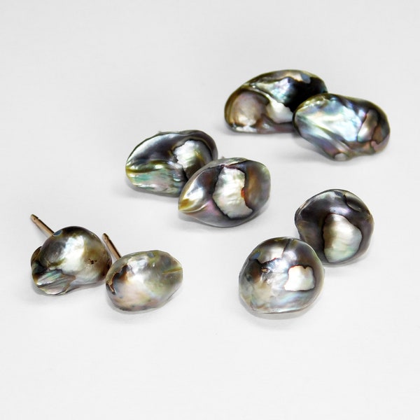 Abalone Earrings - Etsy