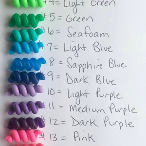 Hearing Aid and Cochlear Implant Tube Twists Solid Color - Etsy