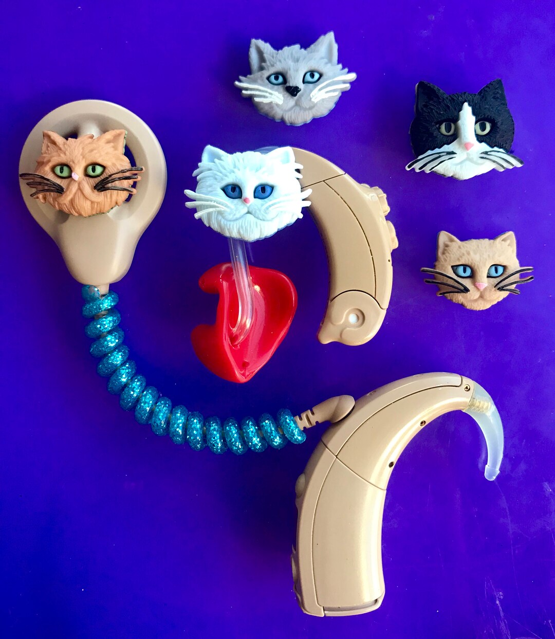Cats Hearing Aid Accessories or Cochlear Implant Accessories - Etsy