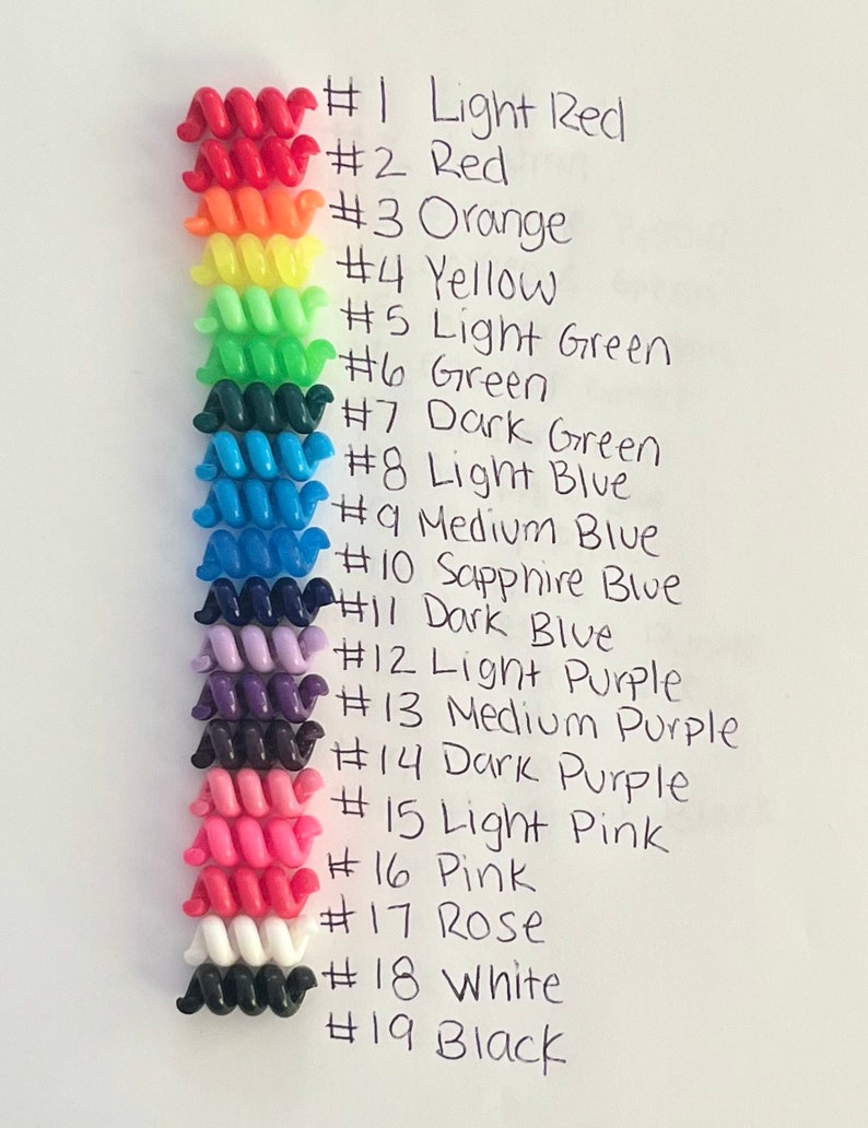 Hearing Aid and Cochlear Implant Tube Twists Solid Color - Etsy