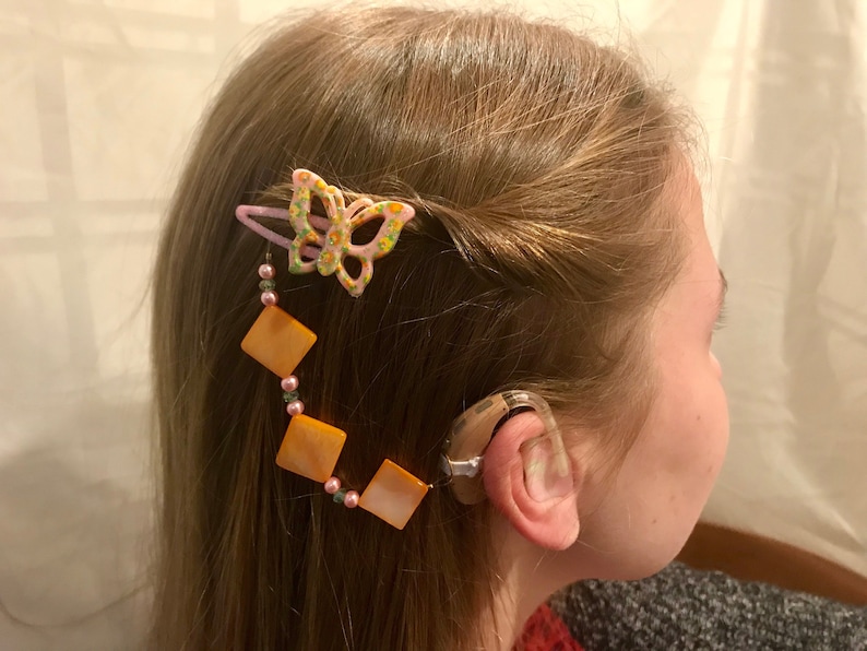 Beautious Butterflies - Hearing Aid Hair Clips - Hearing Aid Accessory ...
