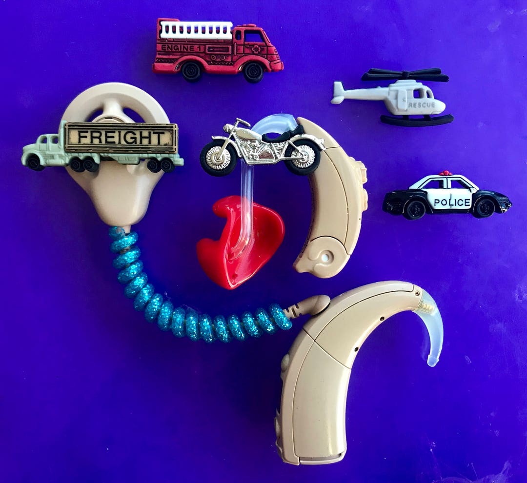 Hearing Aid Clip for Kids - Vehicle Tube Treasures or Cochlear Bling ...