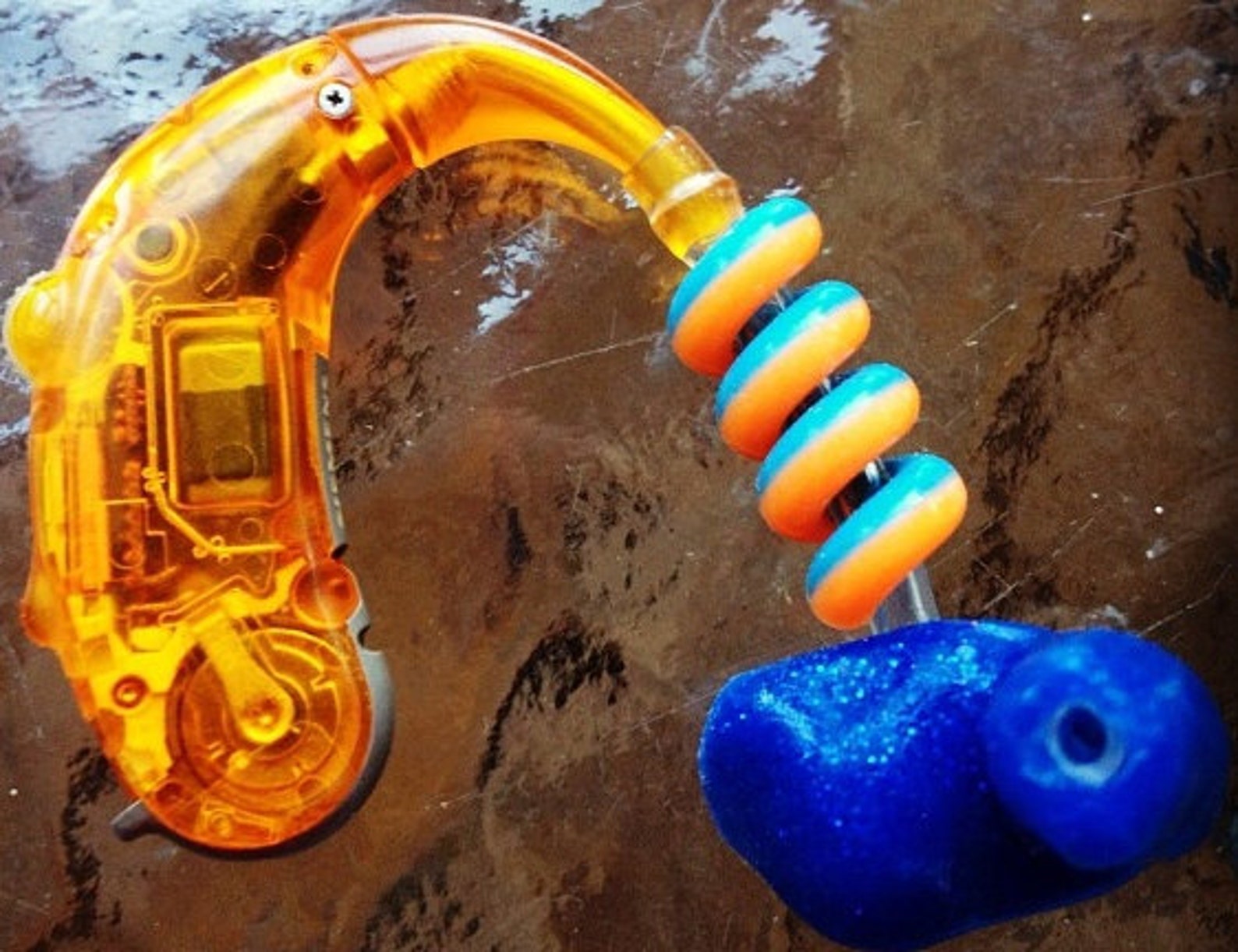 Hearing Aid and Cochlear Implant Tube Twists Solid Color - Etsy